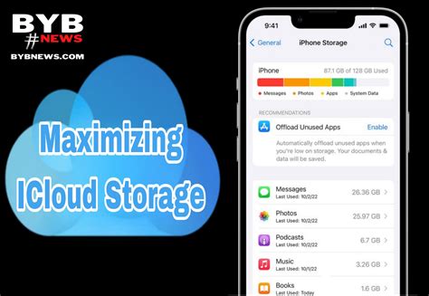 Maximizing Icloud Storage How To Free Up Space Tips Bybnews