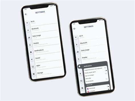 Android Setting Page By Samar Ajroudi On Dribbble