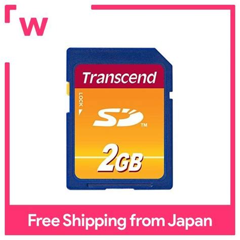 Transcend SD Card 2GB TS2GSDC Lazada Co Th