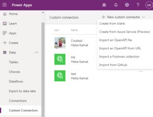 How To Create A PowerApps Custom Connector From API Power Apps