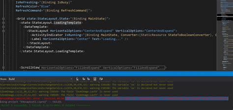 no property found error · issue 1 · sthewissen xamarin forms