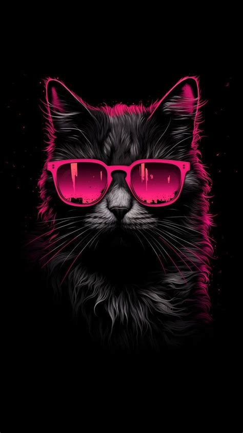 ۱۵ مدل بک گراند گوشی موبایل با طرح گربه