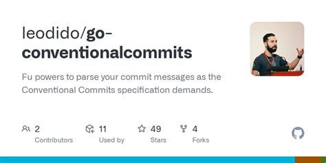 Go Conventionalcommits Parse Your Commit Messages As The Conventional