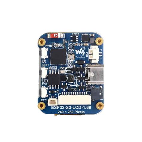 Esp32 S3 169inch Lcd Display With Qst Attitude Gyro Sensor Qmi8658c