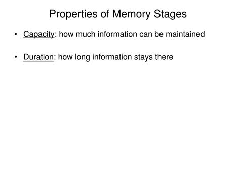 ppt memory part ii memory stages and processes powerpoint