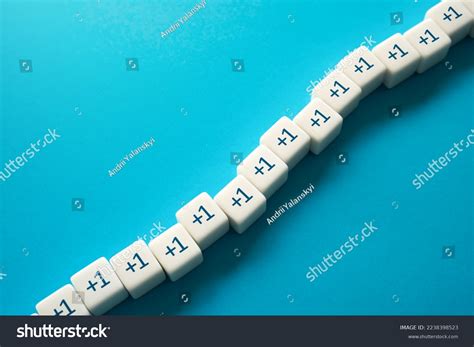 Plus One Sequential Addition Sum Rows Stock Photo 2238398523 Shutterstock