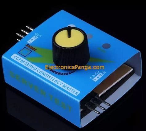 CH Multi Servo Tester ECS RC Checker Servo Motor Star International