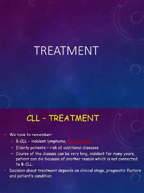 Cll Treatment Pdf