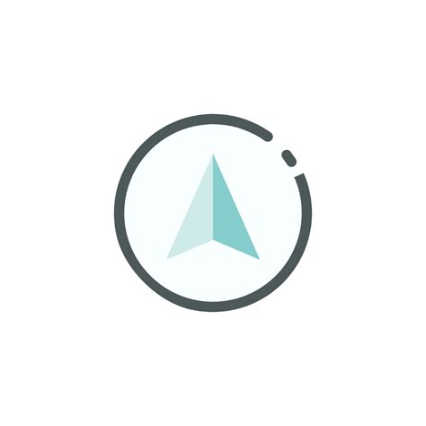 Free Gps Arrow Icon Template To Edit Online