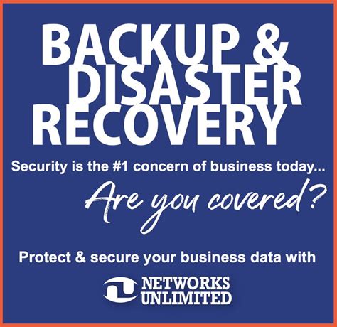 Networks Unlimited On Linkedin Disasterrecovery Security Securebusiness Recovery Protect…