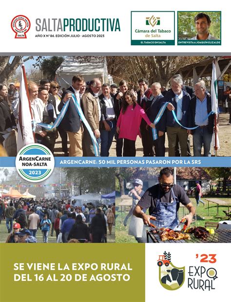 Sociedad Rural Salteña Fundada En 1900