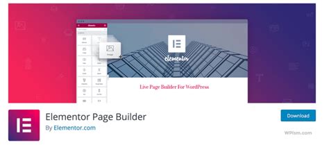 design with elementor page builder for wordpress wpism