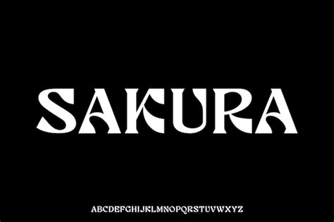 Premium Vector Unique Decorative Display Font Vector