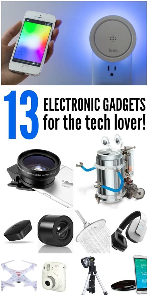13 Best Electronic Gadgets For The Tech Lover New Electronic Gadgets Electronics Gadgets