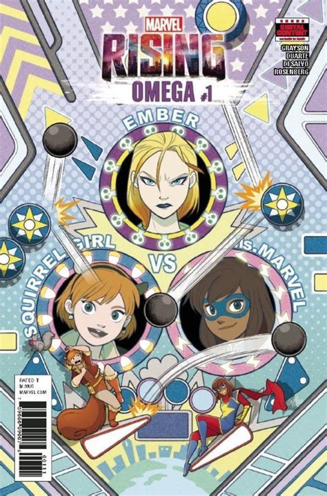 Marvel Rising Omega 1 Comic Book Relief