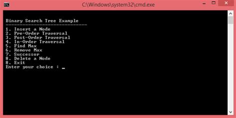 solved implementation of bst partially completed c