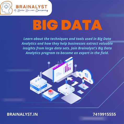 big data analytics techniques and tools for handling large data sets
