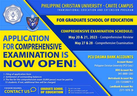 The Pcu Cavite Graduate School Of Education Facebook
