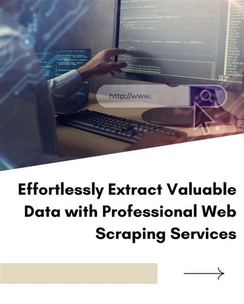 effortlessly extract valuable data with professional web scraping