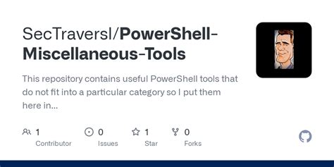 github sectraversl powershell miscellaneous tools this repository