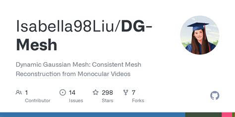 Github Isabella Liu Dg Mesh Dynamic Gaussian Mesh Consistent Mesh Reconstruction From