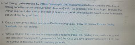 solved 1 go through py4e exercise 5 2