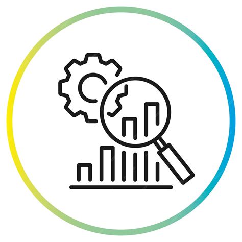 Premium Vector Analisys Icon Chart Research Data