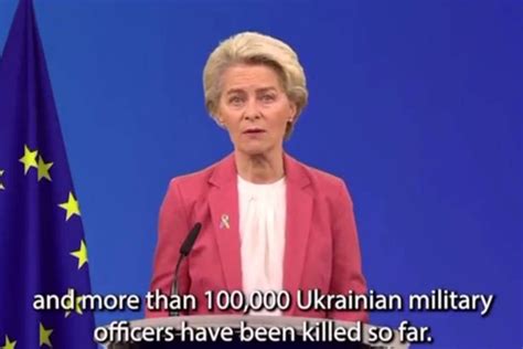 Еврокомиссия удалила из заявления фон дер Ляйен данные о потерях украинской армии