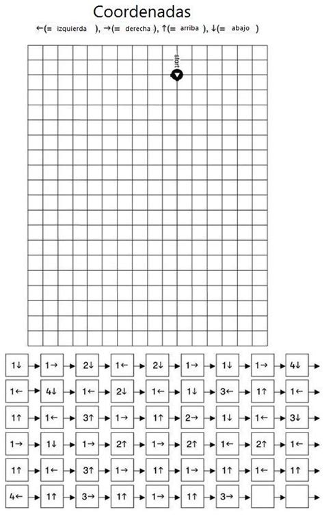 Coordinate Grid Math Worksheet