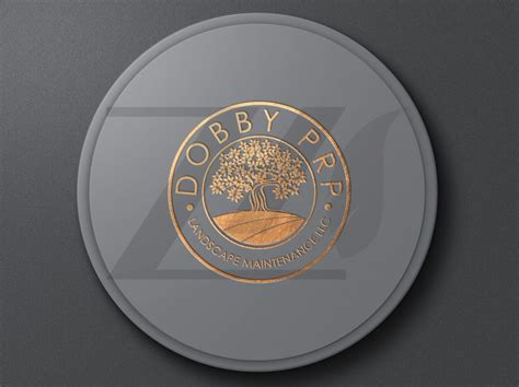 دانلود فایل لایه باز موکاپ لوگو دایره ای رنگ طلایی با پس زمینه نقره ای