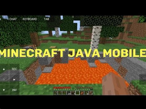 Minecraft Java Mobile Gameplay YouTube
