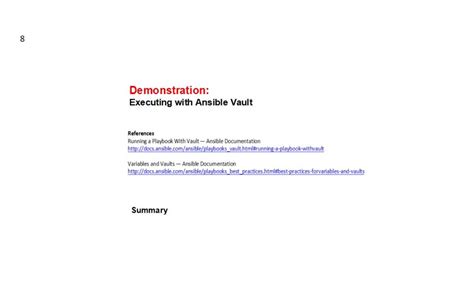 Zakeer Hussain Shaik On Linkedin Ansible Demonstration Executing With Ansible Vault