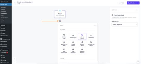 how to use gravity forms and mail mint to capture leads wpfunnels