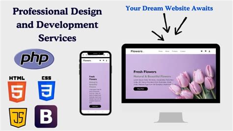 Build A Website Template Covering Html Css Js And Core Php By