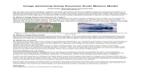 Download Pdf Image Denoising Using Gaussian Scale Mixture
