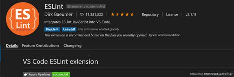 Vscode使用eslint Prettier 自动格式化代码extension Name Esbenpprettier Vscode Csdn博客