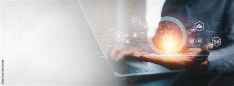 Programmer People Working Laptops Or Smartphones With Ai Artificial Intelligence Software