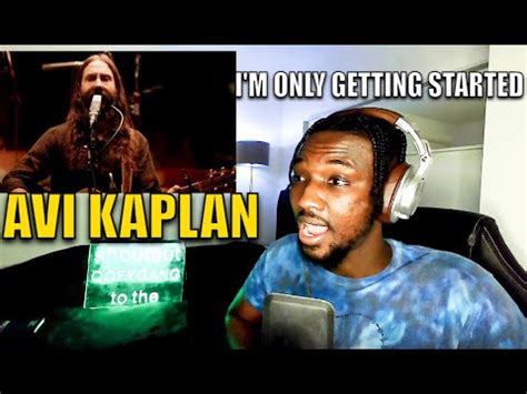 Avi Kaplan - I’m Only Getting Started (Live at Sunset Sound) | REACTION - YouTube