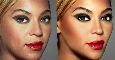 Celebrities Without Their ‘photoshop Masks Revealed
