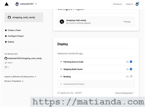 Dựng Demo Project Nextjs Với Tailwindcss Và Deploy Với Vercel