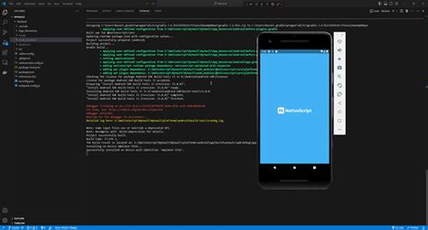viacheslav eremin nativescript drawer for android ios phone clear angular project