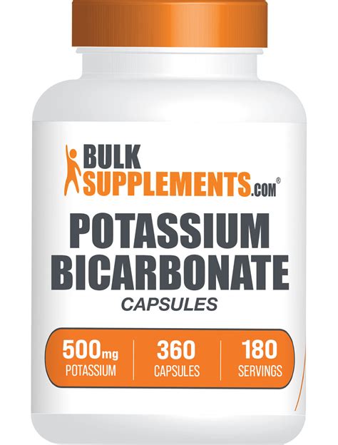 Potassium Bicarbonate Capsules An Essential Mineral Supplement