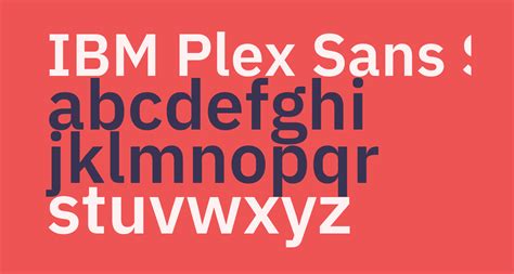 IBM Plex Sans SemiBold Free Font What Font Is