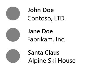List View And Grid View Windows Apps Microsoft Learn