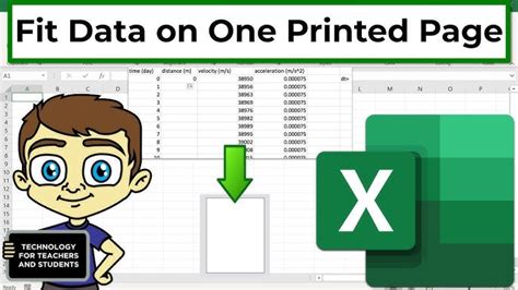 print worksheets on one page excel excelguidercom print on one page