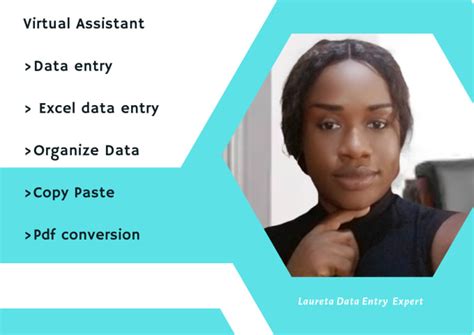 do copy paste work excel data entry pdf conversion by laureta data