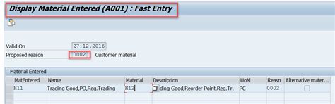 Material Determination In Sap Sd Sapcodes