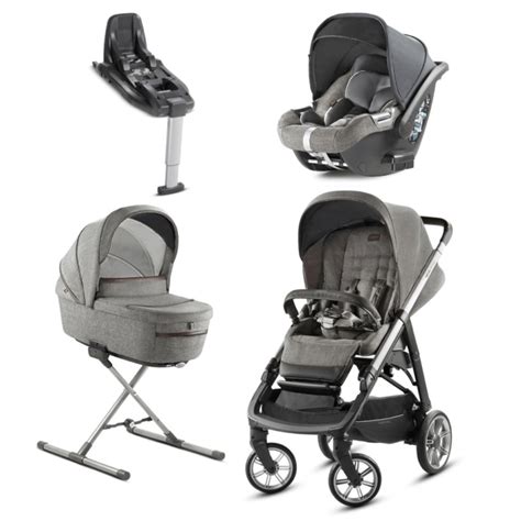 Inglesina Aptica System Quattro | Kensington Grey | 3-in-1 Travel System