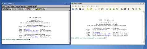 Linux GVIM 6 4 Has Better GUI And Options Than GVIM 7 Stack Overflow