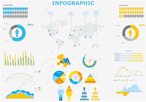 인포그래픽 벡터 컬렉션 차트 모양 인포 차트 지구 Png 일러스트 및 벡터 에 대한 무료 다운로드 Pngtree
